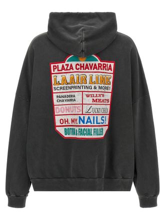 Willy Chavarria Hoodie - Gray