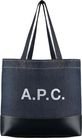A.P.C. A.p.c., Homme, Sacs, Bleu, Taille: ONE Size Tote Axel EW
