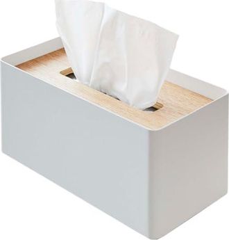 Yamazaki Tableware Box Cover Home Deckel | Stahl | Taschentuchhülle, Einheitsgröße, Esche