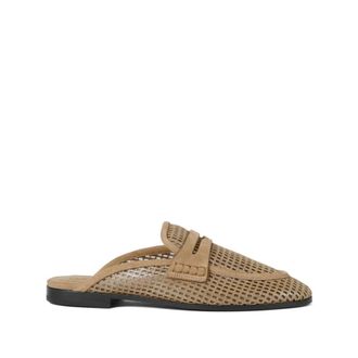 Brunello Cucinelli unisex, Chaussures, Beige, Taille: 36 EU Mules