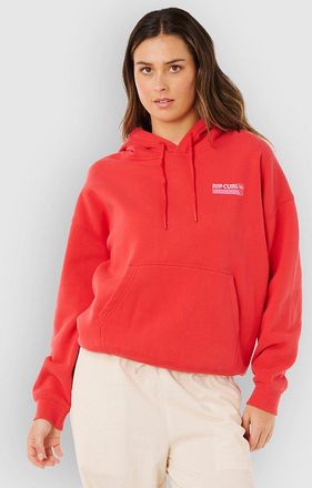 Rip Curl Ocean Break Heritage Hoodie deep red