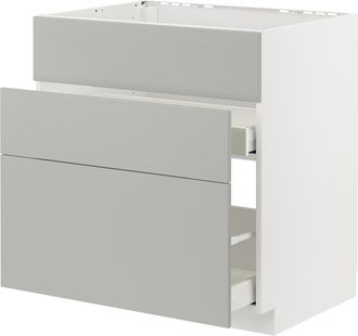 IKEA METOD / MAXIMERA Unterschr. f Spüle/3 Fronten/2Sch