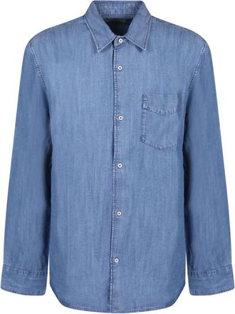 Officine G&eacute;n&eacute;rale Homme, Chemises, Bleu, Taille: XL Guido Shirt