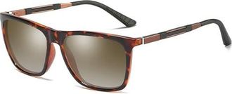 Generic Lunettes De Soleil Polaris&eacute;es Tendance For Hommes Et Femmes, Id&eacute;ales For La Conduite De Nuit Et Les D&eacute;placements En Ext&eacute;rieur.(Brown)