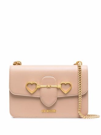 Love Moschino sac port&eacute; &eacute;paule &agrave; mors - Tons neutres