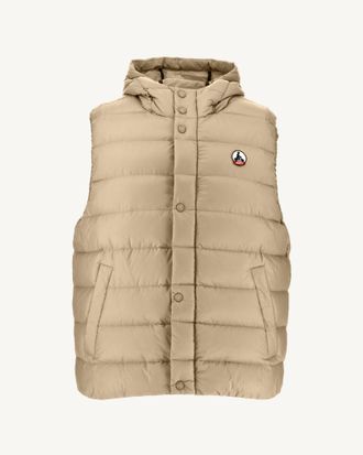 Jott Doudoune l&eacute;g&egrave;re sans manche Beige Michael - Taille XXL