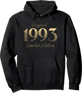 Generic 33. Geburtstag Februar 1993 Vintage Jahrgang Pullover Hoodie
