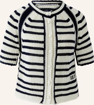 Oui Strickjacke weiss