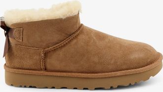 UGG Ultra mini Bailey Bow suede ankle boot - UGG - gender_Woman
