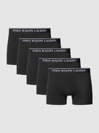 Ralph Lauren Trunks mit elastischem Logo-Bund im 5er-Pack