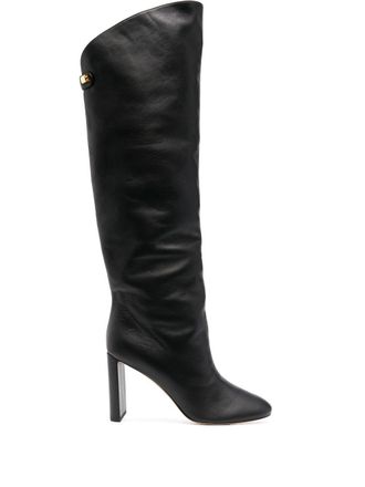 Maisons Skorpios bottes &agrave; fermeture clip 100 mm - Noir