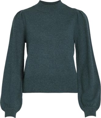 Vila Female Strickpullover High Neck