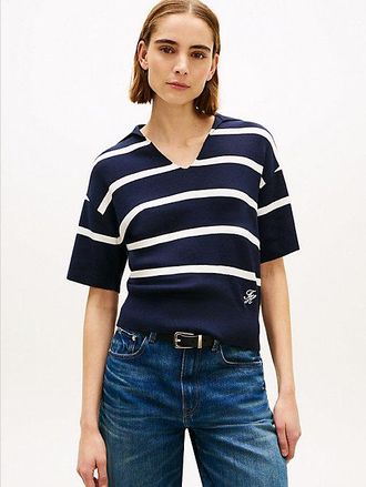 Tommy Hilfiger Pull en maille d&eacute;contract&eacute;