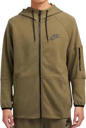 Nike Hoodie mit durchgehendem Rei&szlig;verschluss f&uuml;r Herren (Khakigr&uuml;n)