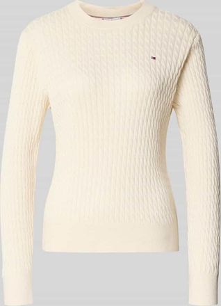 Tommy Hilfiger Slim Fit Pullover aus reiner Baumwolle