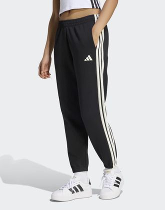 adidas adidas Performance - Stadium - Pantalon classique &agrave; trois bandes - Noir
