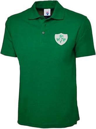 Uneek clothing Polo Irlande Design Rétro Unisexe Couleur Kelly Vert XS à 4XL, vert kelly, XXL (haut)
