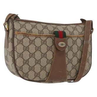 Gucci Sac bandouli&egrave;re en plastique Pre-owned - Femme - Pre-owned - Beige - Taille: ONE Size