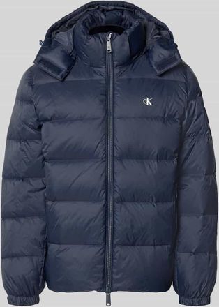 Calvin Klein Jeans Regular Fit Steppjacke mit abnehmbarer Kapuze