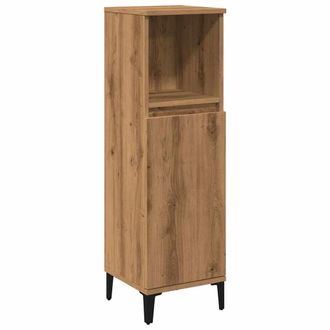 Generic Kangmusi Badschrank Artisan-Eiche 30x30x100 cm Holzwerkstoff, kangmusi857112
