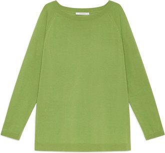 Maliparmi Maliparmi, Femme, Pulls, Vert, Taille: 44 FR Maglia