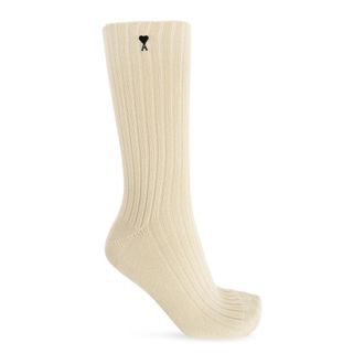 Ami Femme, Sous-v&ecirc;tements, Beige, Taille: XS Chaussettes Trois Paires