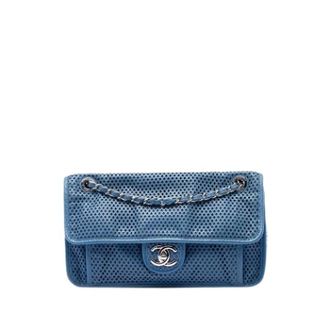 Chanel Pre-owned Up In The Air Flap Bag - - Pre-owned - Damen - Blau - ONE SIZE
