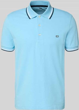 Christian Berg Regular Fit Poloshirt mit Kontraststreifen