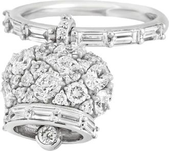 CHANTECLER Femme, Accessoires, Blanc, Taille: 53 MM Campanella Ring