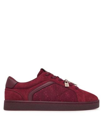 Guess Sneakers FLFJAR FAL12 Dunkelrot