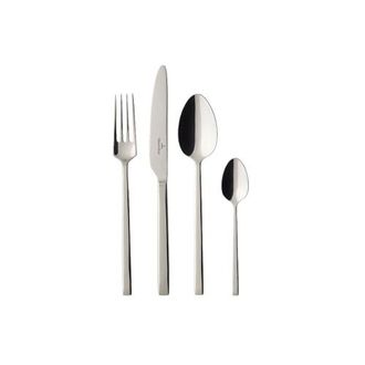 Villeroy & Boch La Classica Couverts pour 6 personnes, 24 pi&egrave;ces, Acier inoxydable