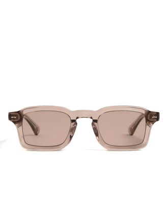 Peter and May lunettes de soleil Leon à monture carrée - Marron