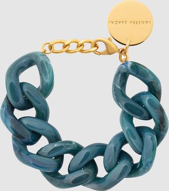 Vanessa Baroni Bracelet Great Teal Marble