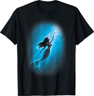Disney Little Mermaid Ariel Swim Under Water Light T-Shirt T-Shirt