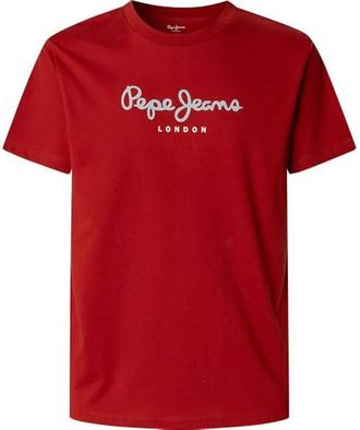 Pepe Jeans London T-Shirt Eggo N pour Homme, Rouge (Rugby Red), XL, Rouge (Rugby Rouge), XL