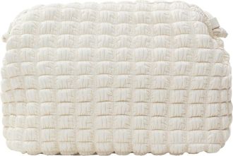 Usha Handtasche Damen Wollwei&szlig;