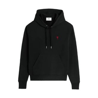 Ami Homme, Sweatshirts et sweats &agrave; capuche, Noir, Taille: M Sweat &agrave; capuche