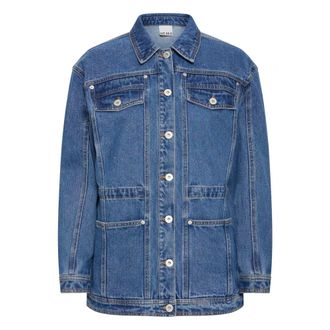 Ichi Ichi - Vestes - Femme - Vestes - Bleu - Taille: 38 FR