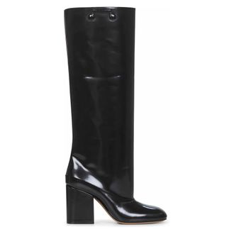Marni Schwarze Slip-On Stiefel mit eckiger Spitze - - Shoes - Damen - Schwarzk - 38 EU