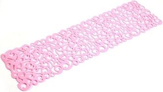 ZJchao Chemin de Table Lavable Rose 100x30cm 100% Coton Design Moderne Facile &agrave; Entretenir