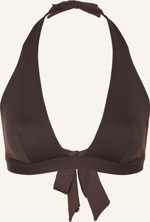 Max Mara Max Mara Beachwear Neckholder-Bikini-Top Ariella braun