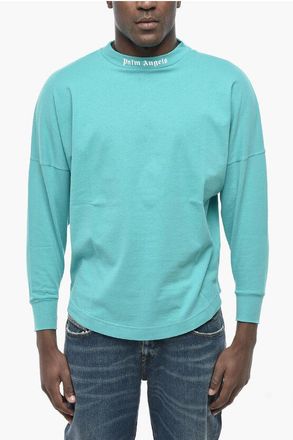 Palm Angels Cotton Long-Sleeve T-Shirt CLASSIC LOGO size Xxs