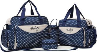 Frcolor Sac Maman à Multifonction avec Capacité et Poignée Renforcée Sac Chic à Bleu pour Sorties et Crèche