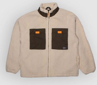 Salty Crew Naut Sc Sherpa-Jacke natural