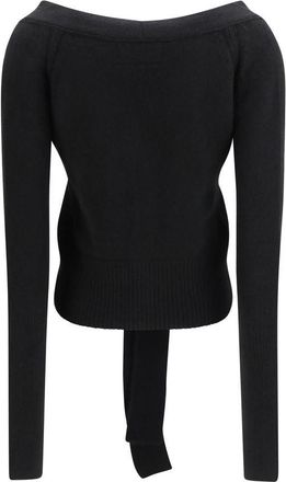 Ermanno Scervino Pure Cashmere Cardigan - Black