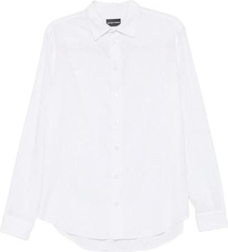 Emporio Armani Homme, Chemises, Blanc, Taille: M Chemise habill&eacute;e &agrave; manches longues