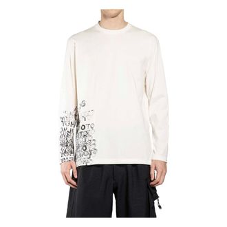 Yohji Yamamoto Herren, Oberteile, Wei&szlig;, XLGr&ouml;&szlig;e
