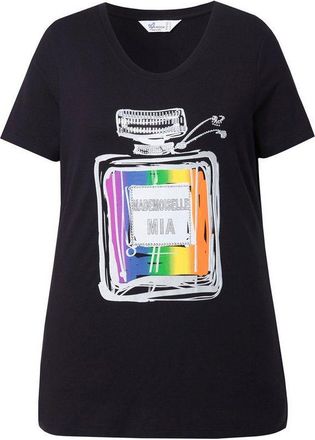 Miamoda T-Shirt T-Shirt A-Linie Flakon-Motiv