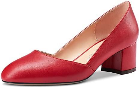 Castamere Femmes Bloc Chunky Bas Talon Heel Escarpins Slip-on Classique ...