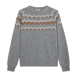 Oltre Damen, Strickwaren, Grau, XLGr&ouml;&szlig;e